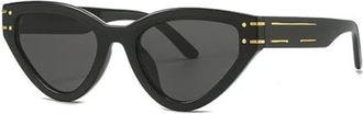 Generic Rivet Cat Eye Lunettes de soleil pour femmes punk lunettes de soleil hommes lunettes UV400 lunettes de vue nuances, c1, Taille unique