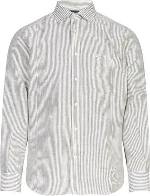Fa&ccedil;onnable Chemise ray&eacute;e en lin
