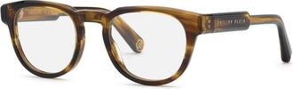 Philipp Plein Homme, Accessoires, Brun, Taille: 51 MM Vpp207M 09N3 Lunettes