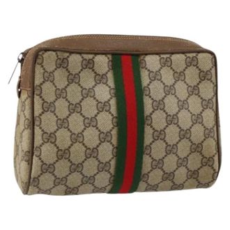 Gucci Sac bandouli&egrave;re Pre-owned - Femme - Pre-owned - Beige - Taille: ONE Size