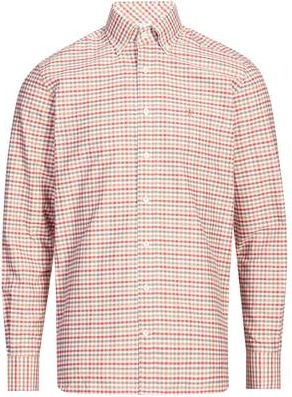 Hackett Chemise col am&eacute;ricain &agrave; carreaux en coton