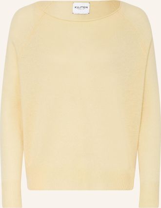Kujten Kujten Cashmere-Pullover Liora gelb