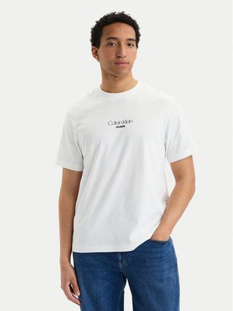 Calvin Klein Jeans T-Shirt LV04RB824G Wei&szlig; Regular Fit