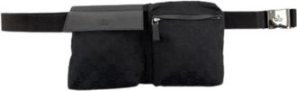 Gucci Sac banane Pre-owned - Femme - Pre-owned - Noir - Taille: ONE Size