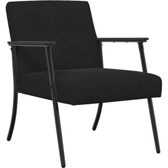vidaXL Sessel Schwarz 59 x 75 x 78 cm Samt vidaXL