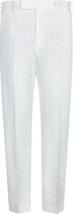 Pantaloni Torino Homme, Pantalons, Blanc, Taille: XL Pantalon en Twill de Coton Blanc Rebel