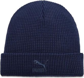 Puma M&uuml;tze Classics Mid Fit Beanie 025677 03 Dunkelblau