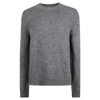 Jil Sander Herren, Strickwaren, Grau, LGröße