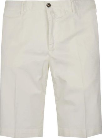 Pantaloni Torino Homme, Shorts, Blanc, Taille: S Bermuda Shorts