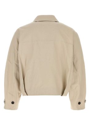 S&eacute;fr Mens Sand Twill Cosme Jacket Ausbeicot Giubbini