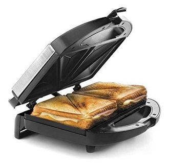 Lacor 69148 Elektrischer Sandwichmaker,Dreieck-Schei, Mehrfarbig, einheitsgröße