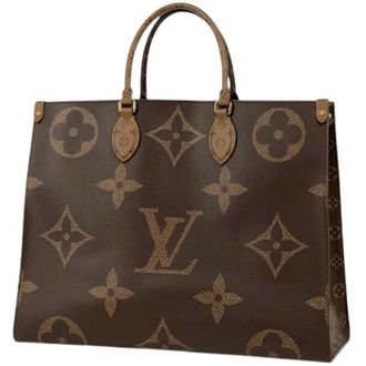 Louis Vuitton Pre-owned Vintage Monogram Reverse Tote Bag - - Pre-owned - Damen - Braun - ONE SIZE