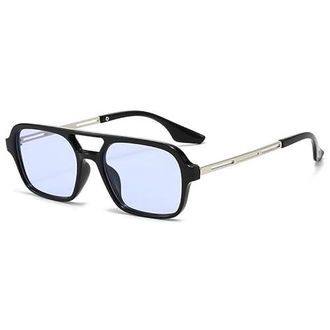 Generic Lunettes de soleil polaris&eacute;es neutres, design carr&eacute; r&eacute;tro, verres anti-bleus, l&eacute;g&egrave;res et durables, un must pour les sports de plein air et la conduite