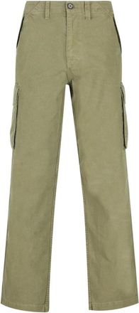 Burberry Homme, Pantalons, Vert, Taille: M Pantalon Cargo en Coton