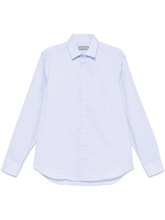 Canali chemise &agrave; rayures - Bleu