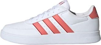 adidas Breaknet 2.0 Shoes Homme Chaussures, Cloud White Scarlet Better Scarlet, 41 1/3 EU