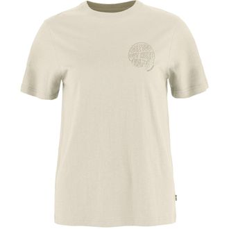 Fj&auml;llr&auml;ven Damen Hemp Blend Out Here W T-Shirt, Chalk White, X-Small