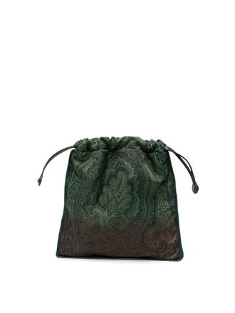 Etro Clutch - Gr&uuml;n