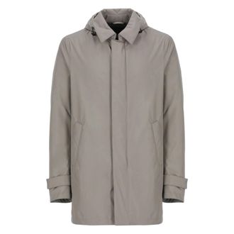 Herno Homme, Manteaux, Gris, Taille: 3XL Parka rembourr&eacute;e avec capuche amovible