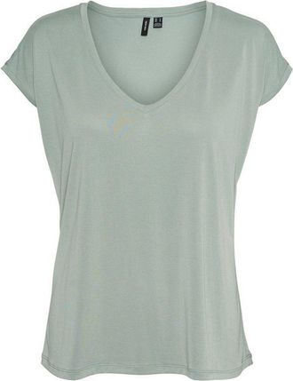 Vero Moda V-Shirt VMFILLI SS V-NECK TEE GA NOOS