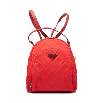 Prada Pre-owned Gesteppter Rucksack - - Pre-owned - Damen - Rot - ONE SIZE