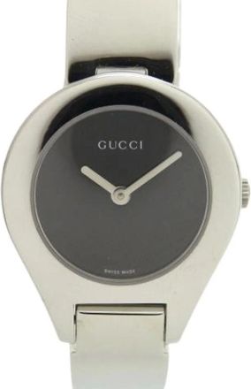 Gucci Montre Pre-owned 6700L - Femme - Pre-owned - Noir - Taille: ONE Size