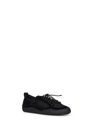Prada Mens Sneakers Speedrock Re-Nylon Suede Black Polyamide Trainers