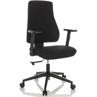 hjh OFFICE [GEBRAUCHT] Hjh Office Profi B&uuml;rostuhl Drehstuhl Mathes Chefsessel Schwarz Ergonomisch B-Ware