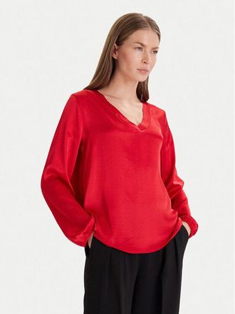 Maryley Bluse 25IB824/18MA Rot Regular Fit