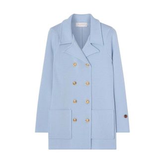 Busnel Femme, Manteaux, Bleu, Taille: 38 FR Victoria Jacket Ice Blue