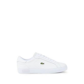 Lacoste Baskets Powercourt en cuir m&eacute;lang&eacute;