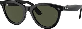 Ray-Ban Schwarzer Rahmen Gr&uuml;ne Linse Sonnenbrille - - Accessories - unisex - Schwarzk - 51 MM