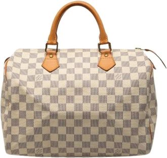 Louis Vuitton Pre-owned Speedy 30 - Femme - Pre-owned - Blanc - Taille: ONE Size