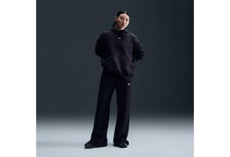 Nike Kapuzensweatshirt W NSW PHNX FLC OS PO HOODIE mit K&auml;ngurutasche, Langarm, Oversize Passform