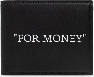 Off-white Portefeuille en cuir - Homme - Accessoires - Noir - Taille: ONE Size