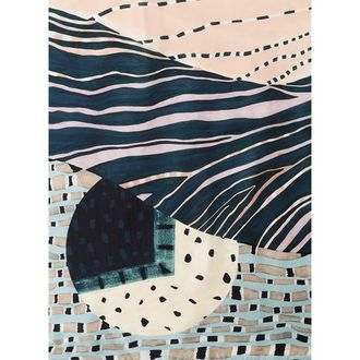 Au Printemps Paris Carr&eacute; de soie imprim&eacute;