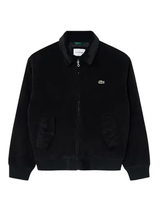 Lacoste Manteau Au Genou - Noir