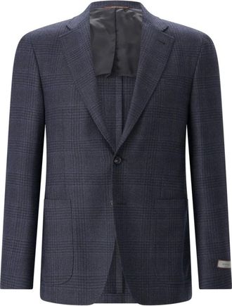 Canali Homme, Vestes, Bleu, Taille: L Blazer deux boutons