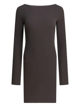 Rick Owens Rückenfreies MIdikleid - Grau