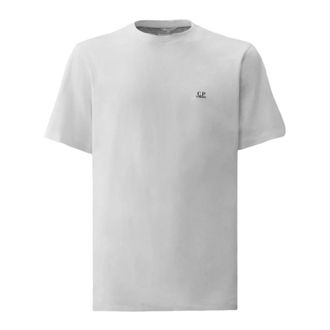 C.P. Company C.p. Company, Homme, Tops, Blanc, Taille: 2XL T-shirt &agrave; Manches Courtes