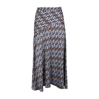 Weili Zheng Langer Rei&szlig;verschluss Viskose Rock - - Skirts - Damen - Mehrfarbig - S