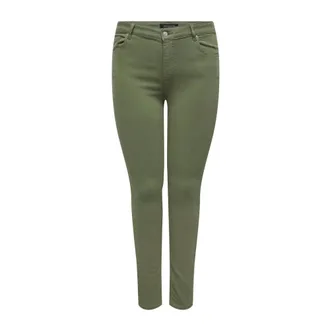 Only Carmakoma Only Carmakoma, Femme, Jeans, Vert, Taille: 46 FR Willy Mid Skinny Pants