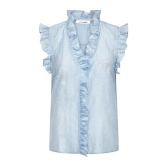 Co'Couture Femme, Tops, Bleu, Taille: 44 FR Blouses