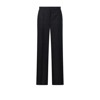 Max Mara Damen, Hosen, Schwarzk, SGr&ouml;&szlig;e