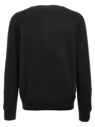 Zanone Wool Crewneck Sweater - Black