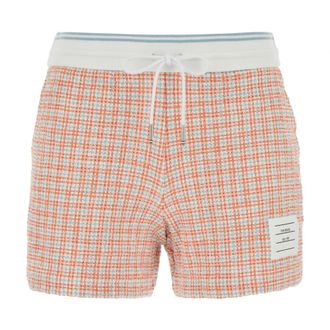 Thom Browne L&auml;ssige Sommer Shorts - - Shorts - Damen - Orange - S