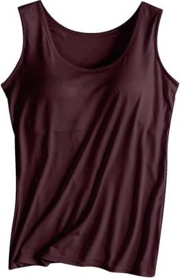 Generic D&eacute;bardeur rembourr&eacute; sans armatures pour femme - Soutien-gorge int&eacute;gr&eacute; d&eacute;contract&eacute; avec bretelles r&eacute;glables, disponible en 5XL, caf&eacute;, XXL