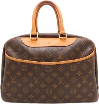 Louis Vuitton Sac &agrave; main en toile Monogram pr&eacute;-poss&eacute;d&eacute; - Femme - Pre-owned - Brun - Taille: ONE Size