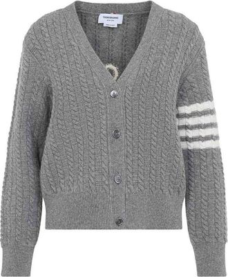 Thom Browne Cardigan - Grau