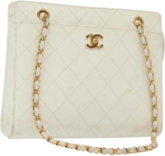 Chanel Sac bandouli&egrave;re Vintage Pre-owned - Femme - Pre-owned - Blanc - Taille: ONE Size